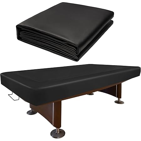 Amazon.com: Shieldo Heavy Duty Leatherette Billiard Pool Table Cover ...