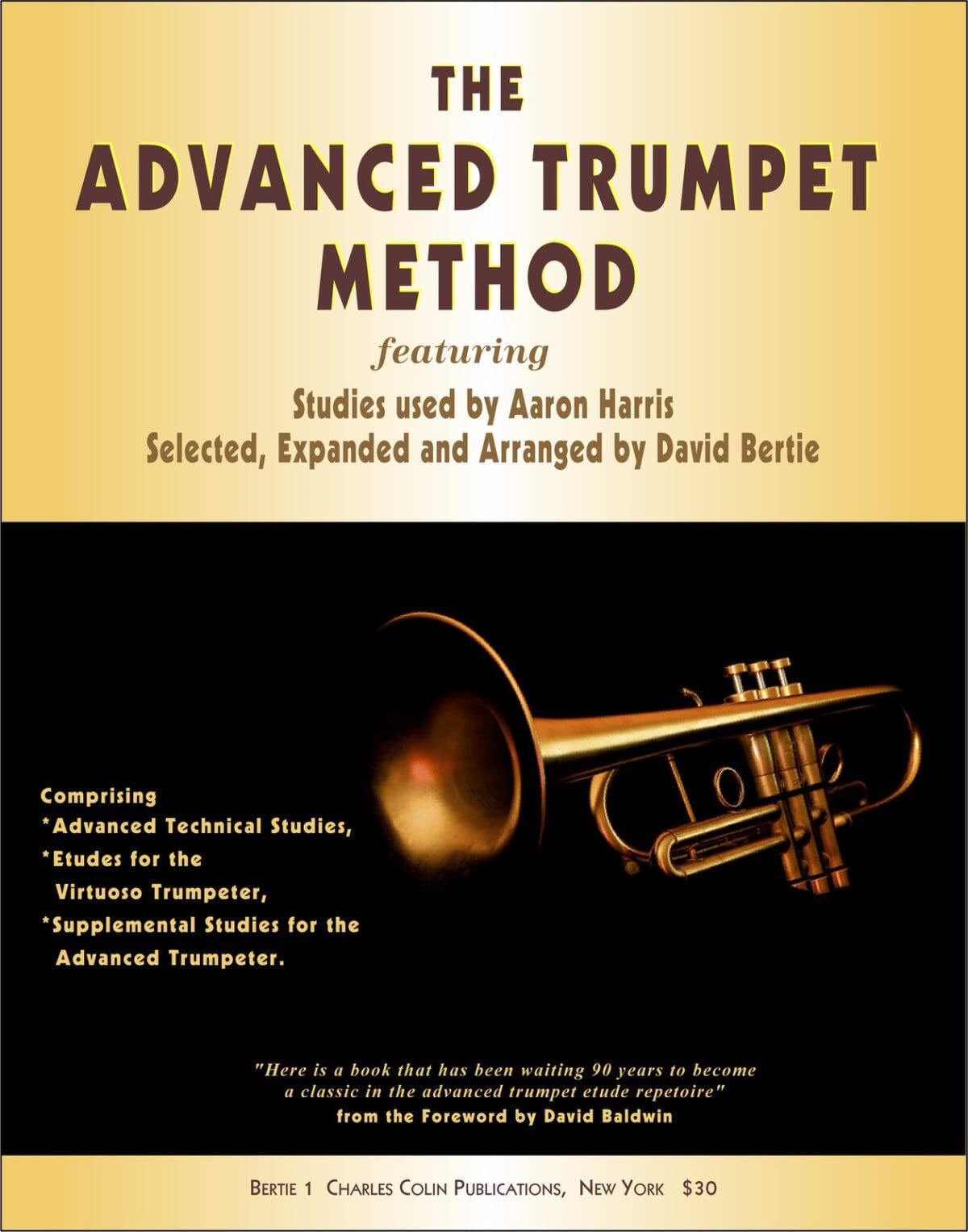 The Advanced Trumpet Method: Aaron Harris & David Bertie: Amazon.com: Books