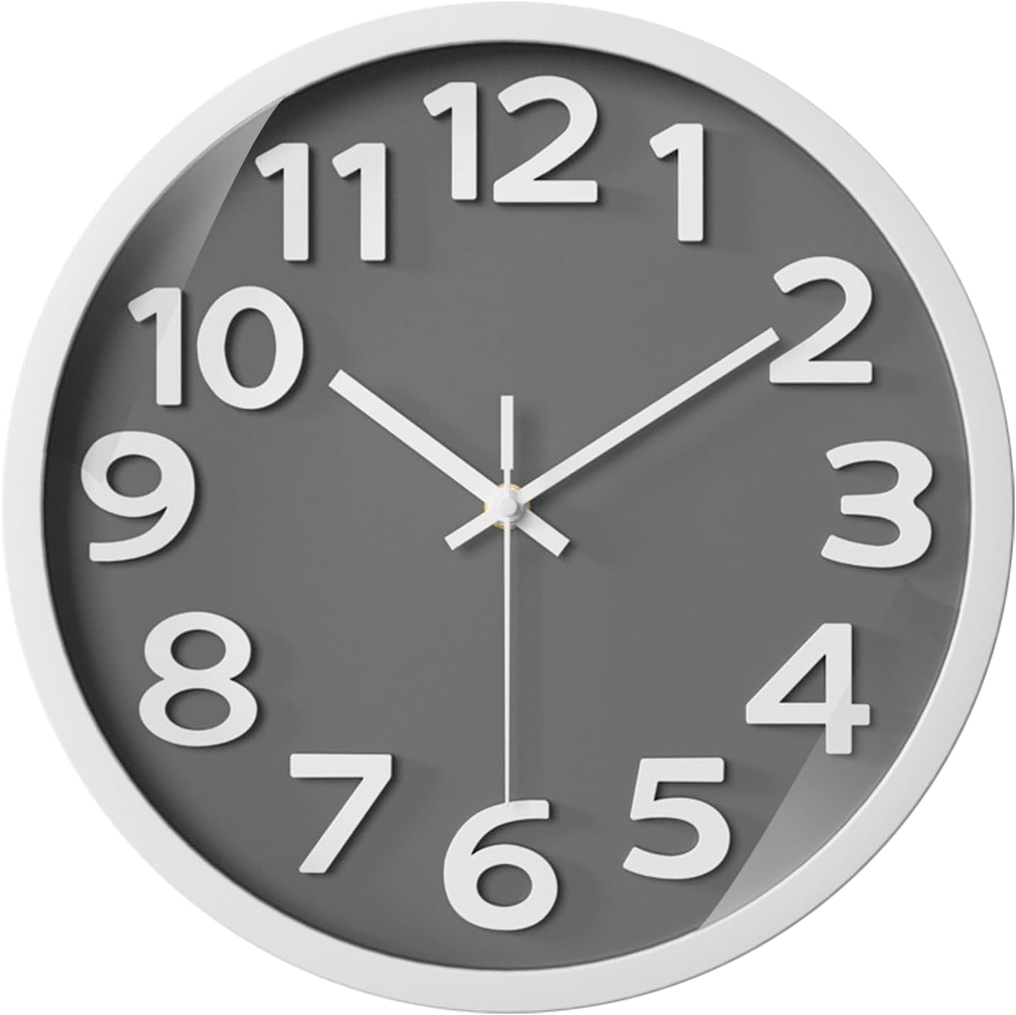 Amazon.com: JVXYUIEH 12 Inch Wall Clock, Wall Clocks Battery Operated ...