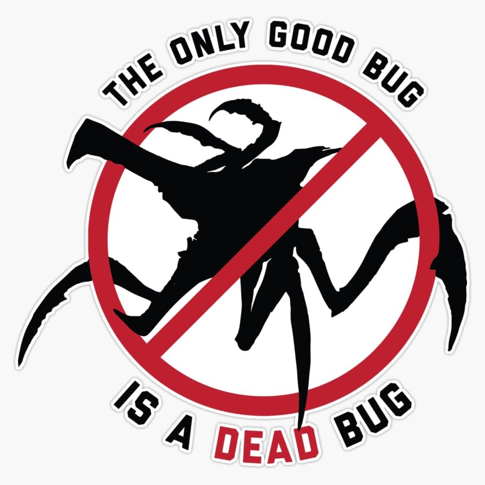 Amazon.com: Magnet Starship Troopers The Only Good Bug is A Dead Bug ...