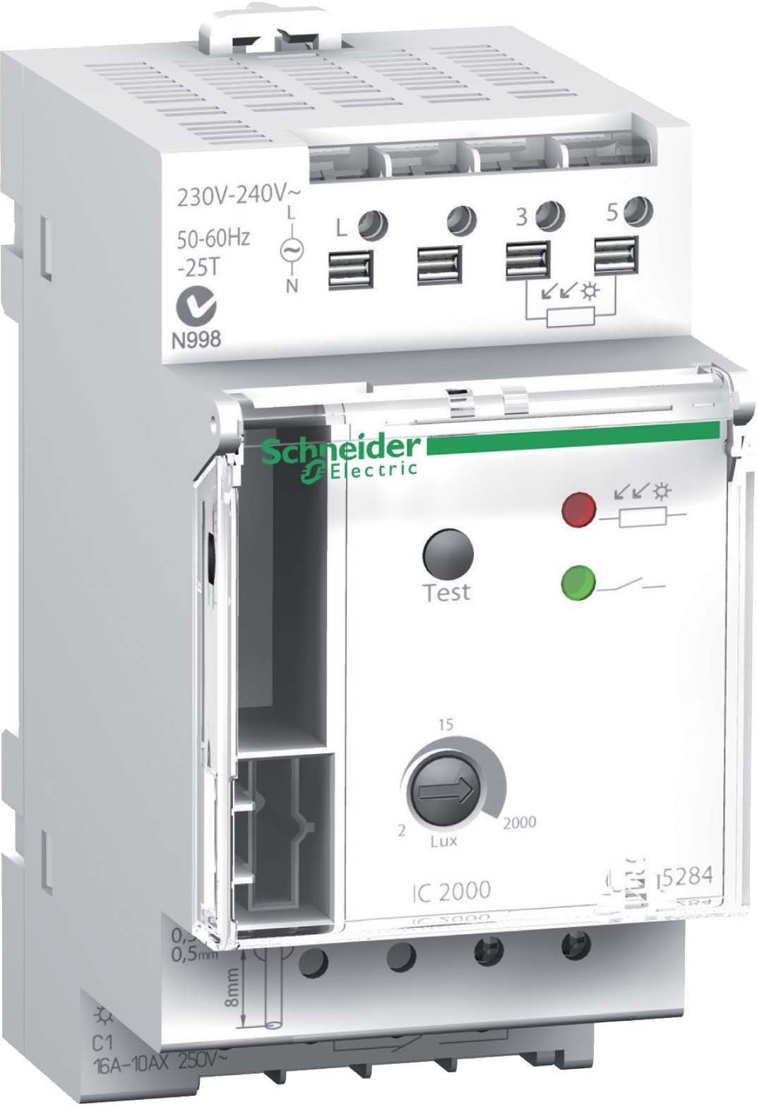 Schneider CCT15284 Twilight Switch, White : Amazon.co.uk: DIY & Tools