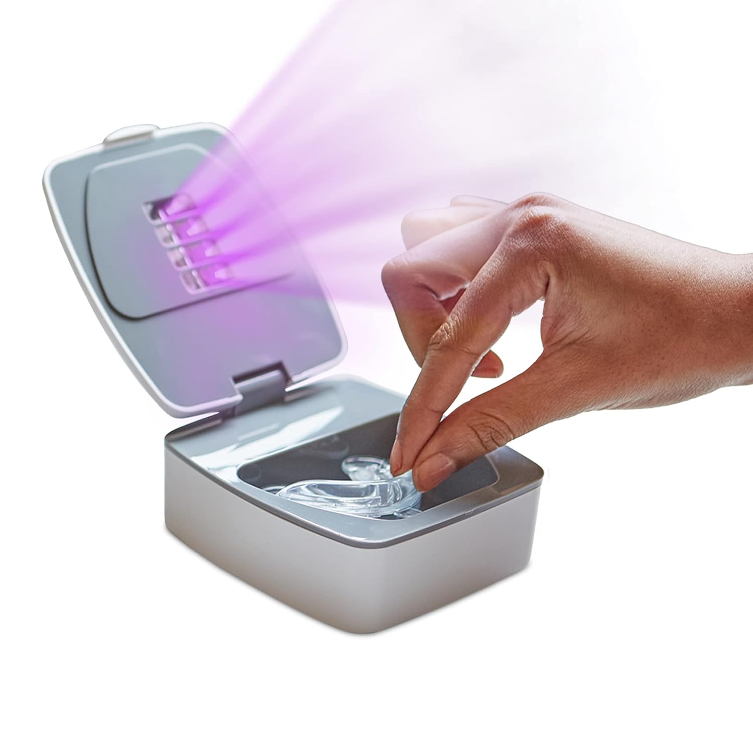 Amazon.com : UV Portable Retainer Cleaner - UV Dental Sanitizer ...