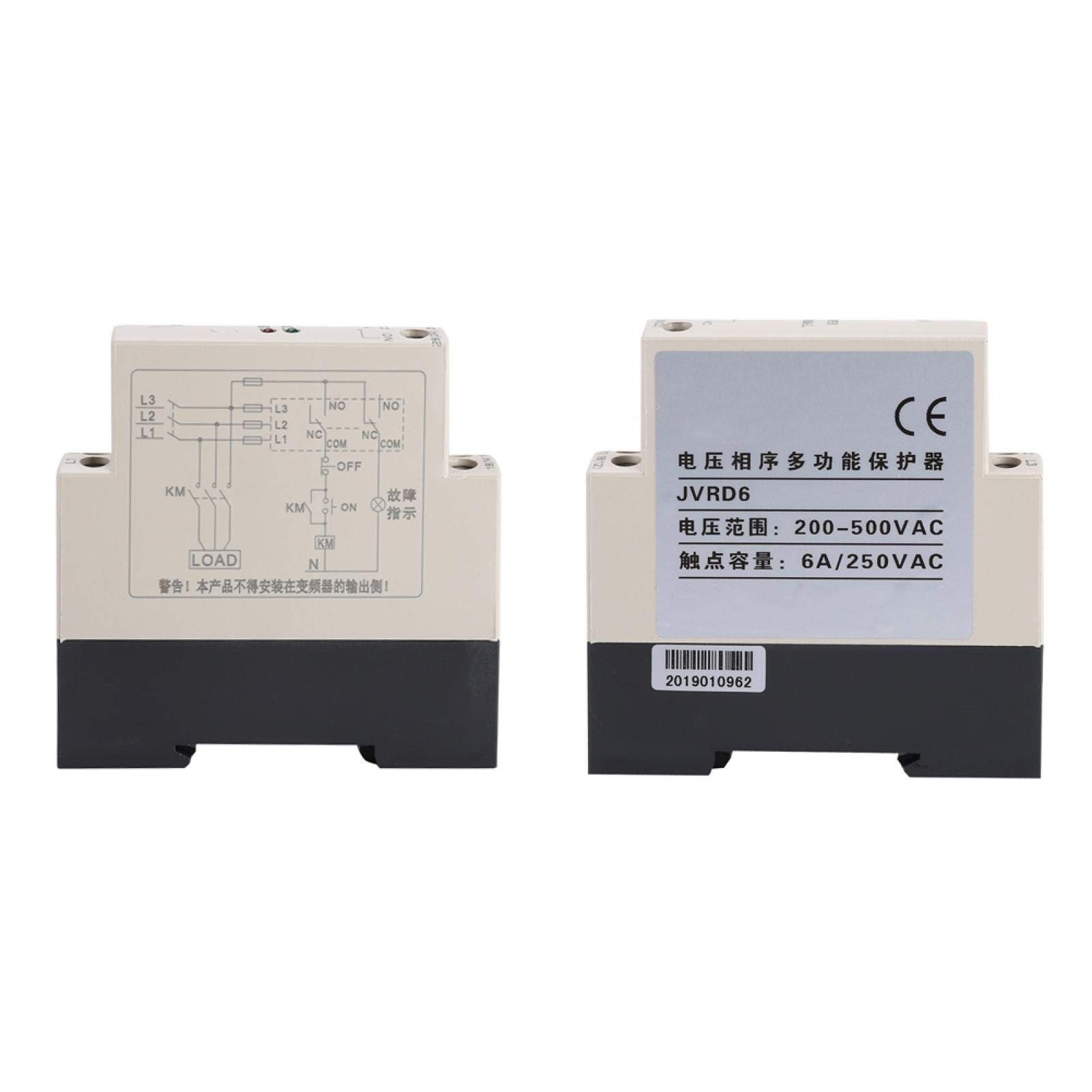 Buy Voltage Monitoring Relay, Measuring Circuit Powered Standard Phase ...