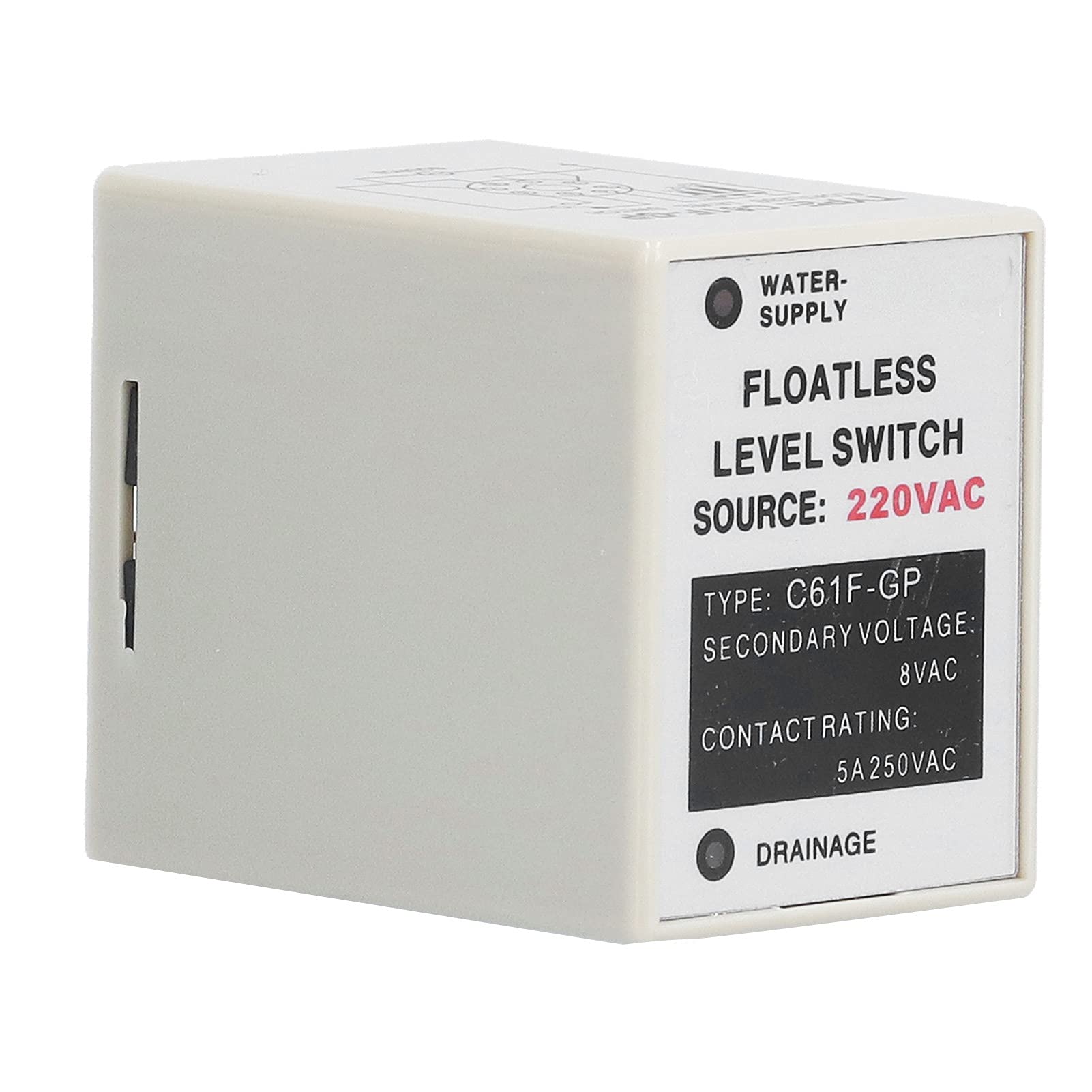 Buy Berm Floatless Level Relay, AC 220V Floatless Liquid Floatless ...