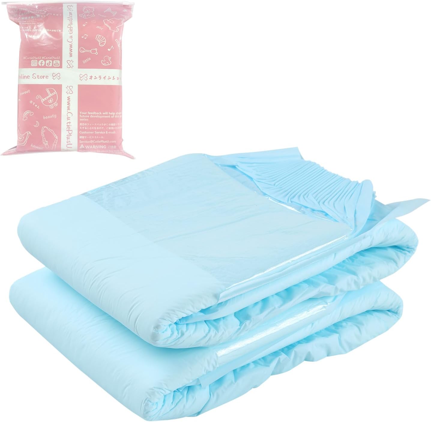 Amazon.com: CutiePlusU Adult Diapers Heavy Absorption Dry Surface ...