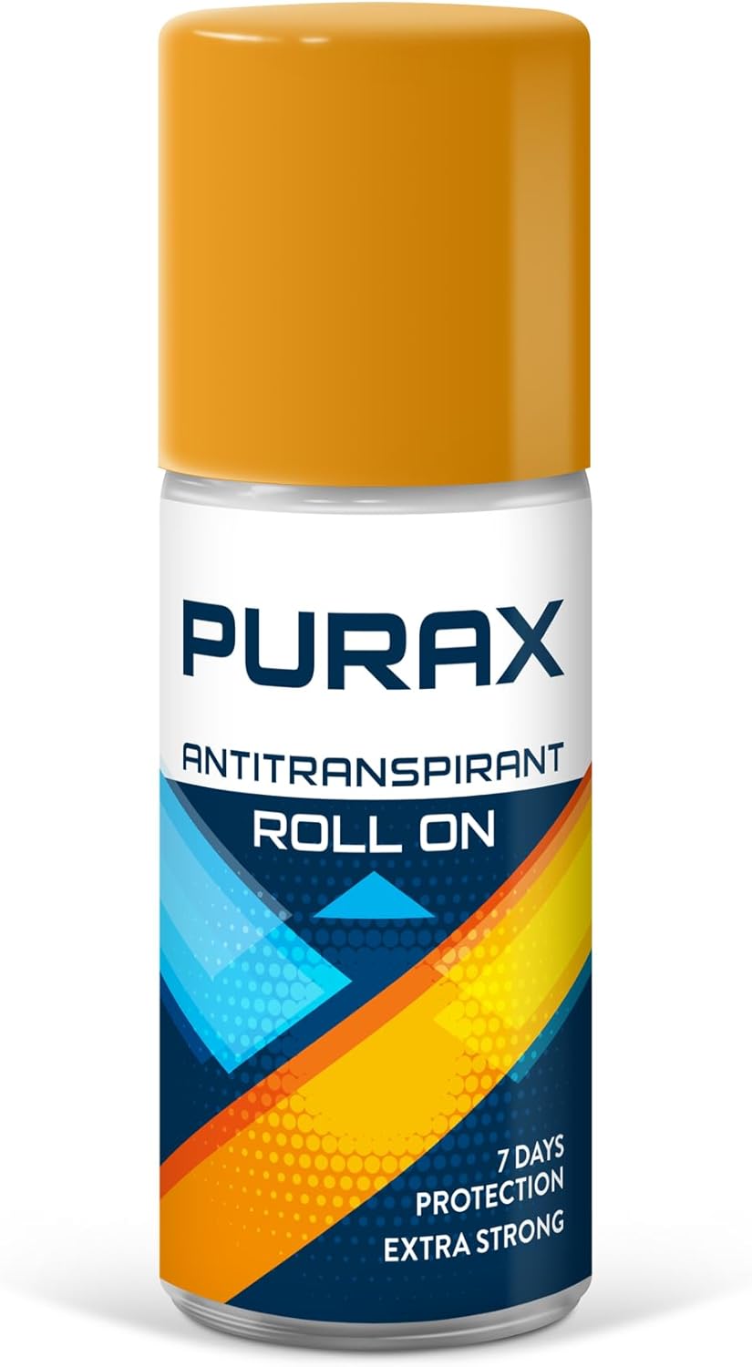 Purax Anti-Transpirant Roll-On Extra Stark, 1er Pack (1 x 50 ml ...