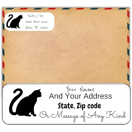 Amazon.com : Return Address Labels Personalized - 150 Personalized ...