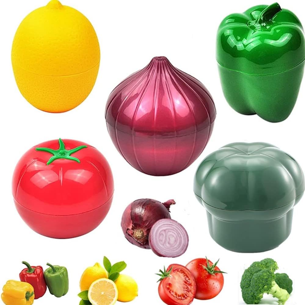 Amazon.com: Fruit and Vegetable Storage Containers Reusable ...