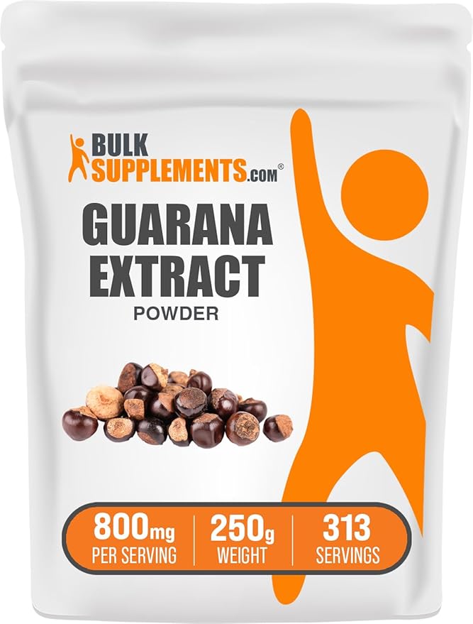 Amazon.com: BulkSupplements.com Guarana Extract Powder - Natural ...