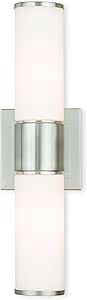 Livex Lighting 52122-91 Contemporary Modern Two Wall Sconce/Bath Light ...