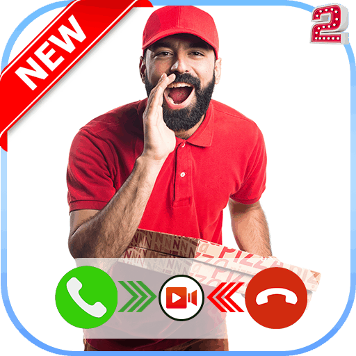 A Video Call From 🍕 Pizza 🍕 Delivery Man 👨 Fake Video Voice Call ...