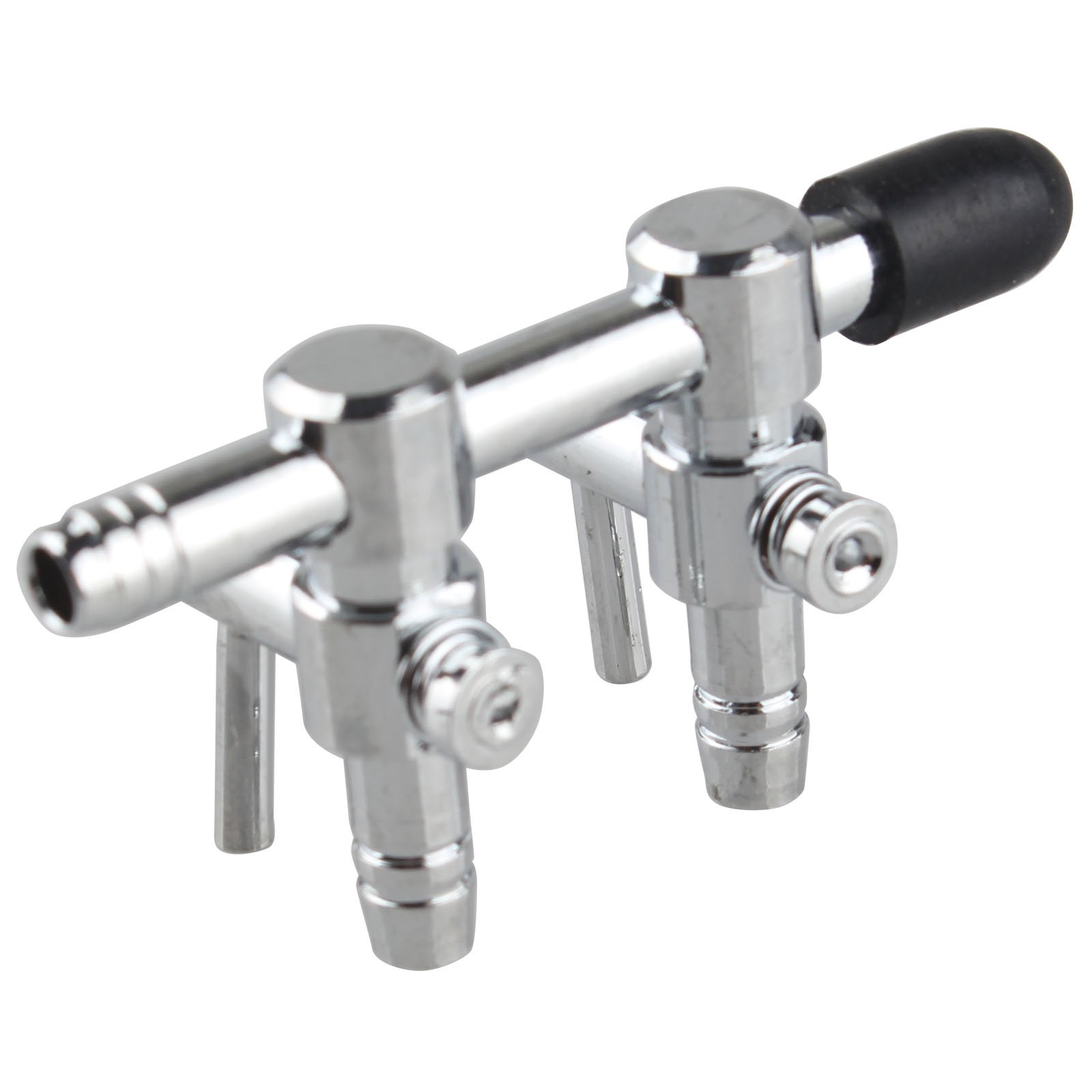 Buy HALJIA 5MM 2 Way Aquarium Manifold Air Flow Pump Splitter Control ...
