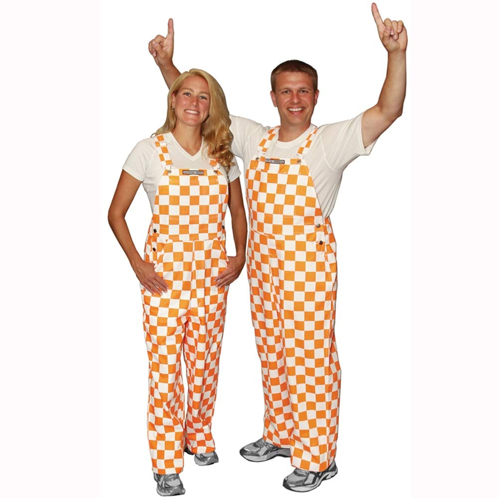 Amazon.com: Game Bibs Orange & White Checkered Tennessee Vols Adult ...