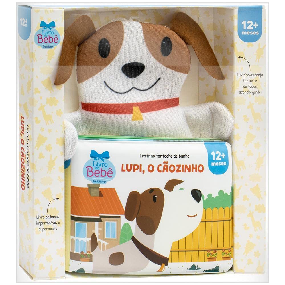 Livrinho fantoche de banho: Lupi, o Cãozinho : Brijbasi Art Press Ltd ...