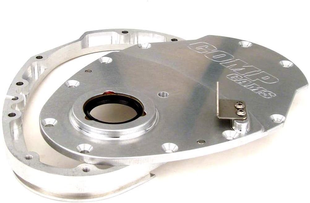 Amazon.com: COMP Cams 212 Two-Piece Billet Aluminum Timing Cover for ...