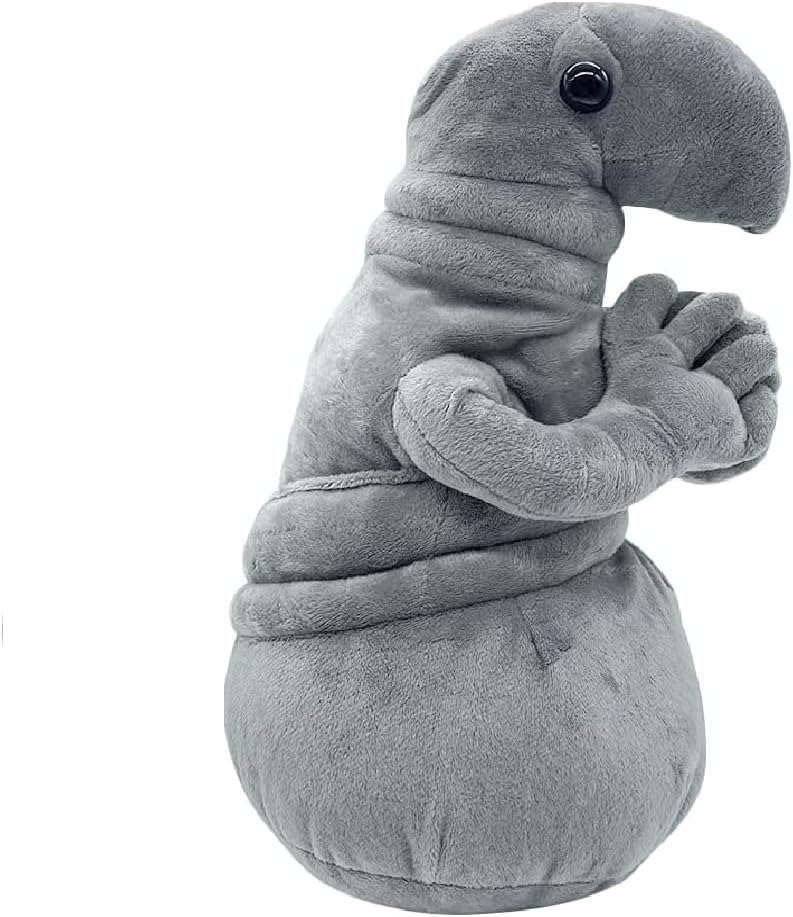 Vercico Zhdun Meme Plush Toys Waiting Statue Tubby Gray Blob Plush Toy ...