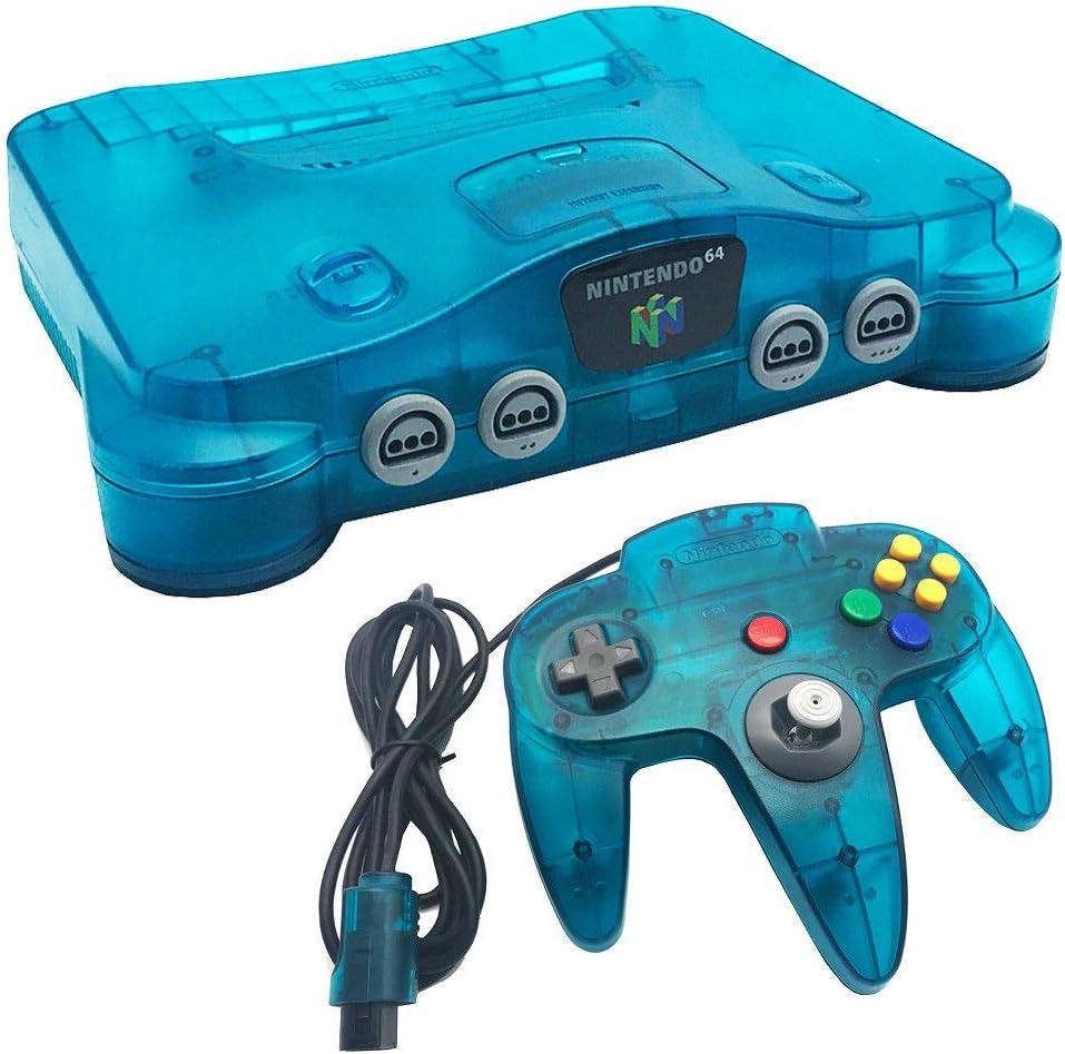 Nintendo 64 Console - Blue : Nintendo 64: Amazon.co.uk: PC & Video Games