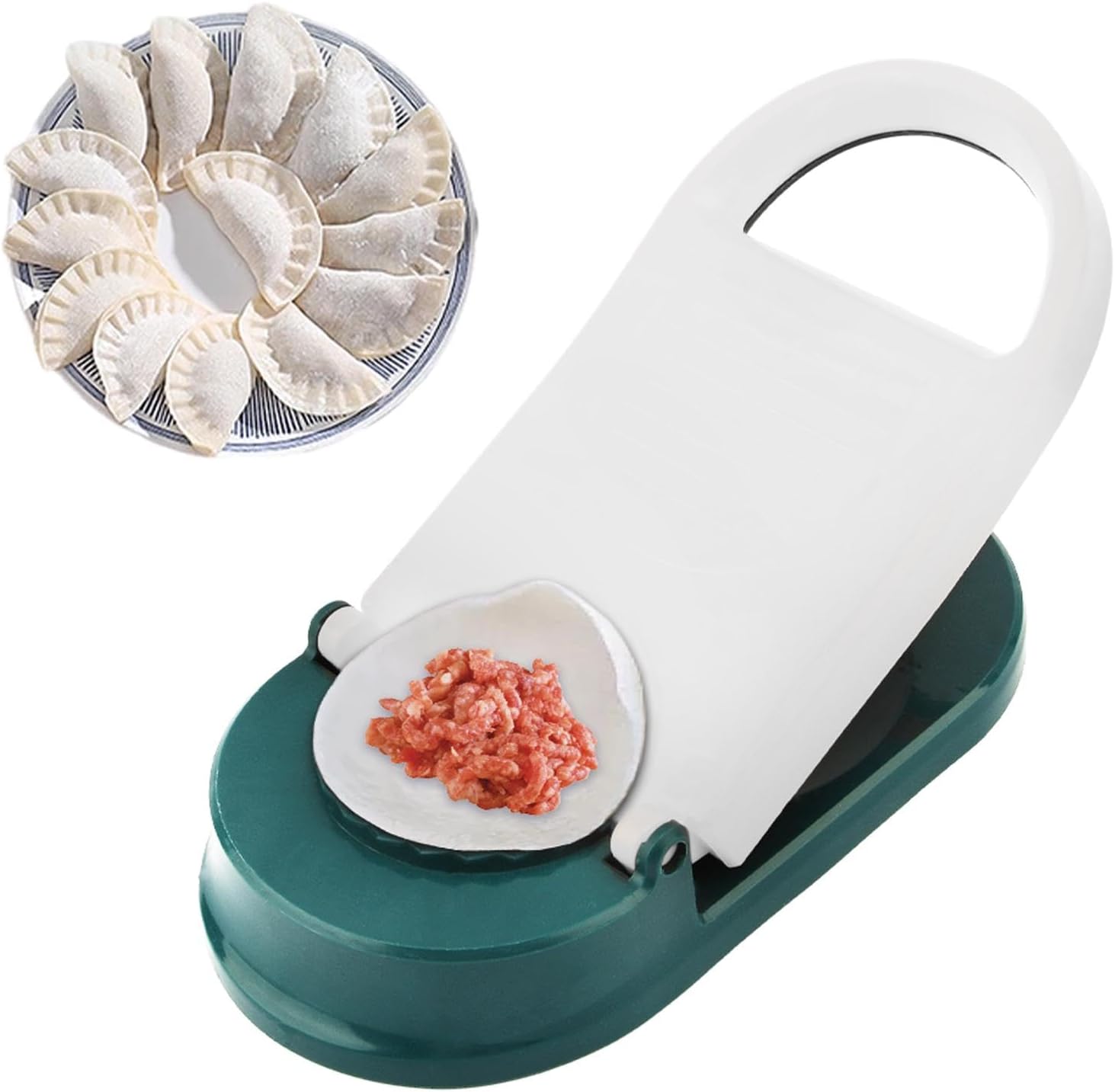Amazon.com: Dumpling Maker, 2 In 1 Manual Dumpling Wrapper Maker Press ...