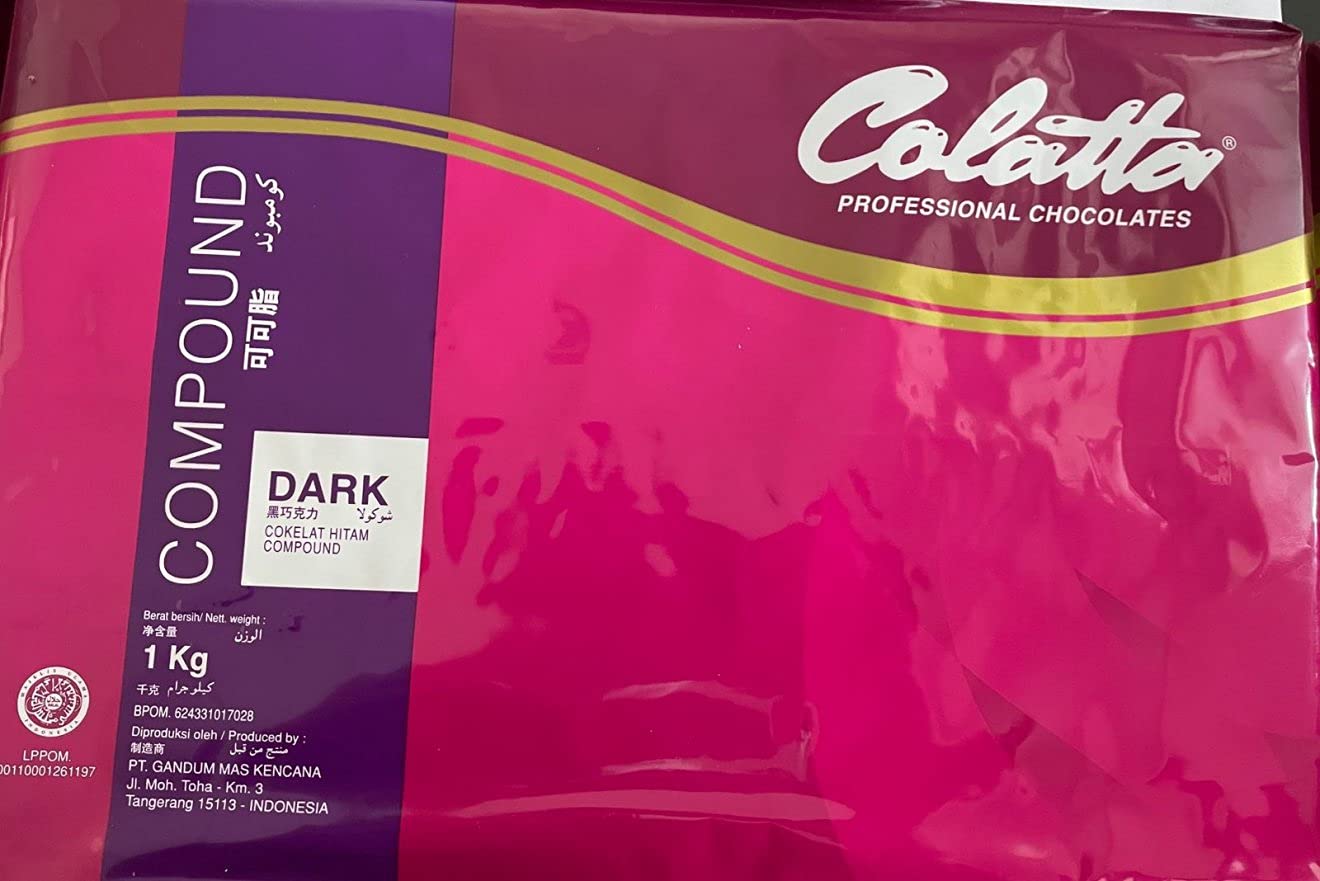 Buy Colatta Dark Compound Chocolate Block 1kg Online at desertcartINDIA