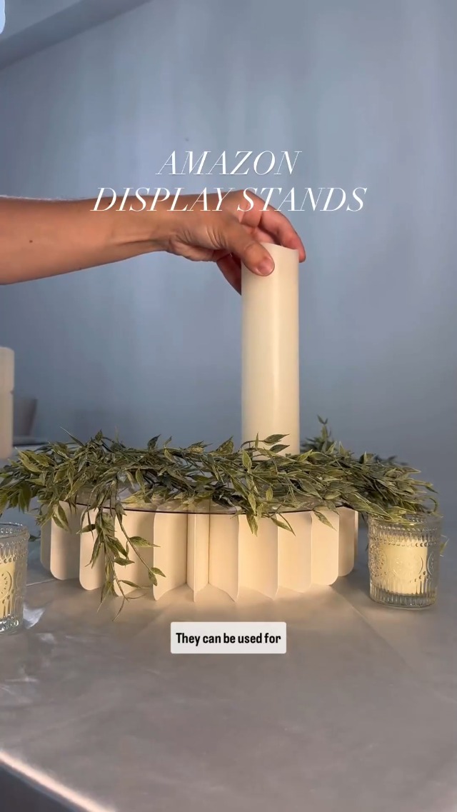 Party Dessert Table Risers Buffet Display Risers Set - 4 Acrylic Plates ...