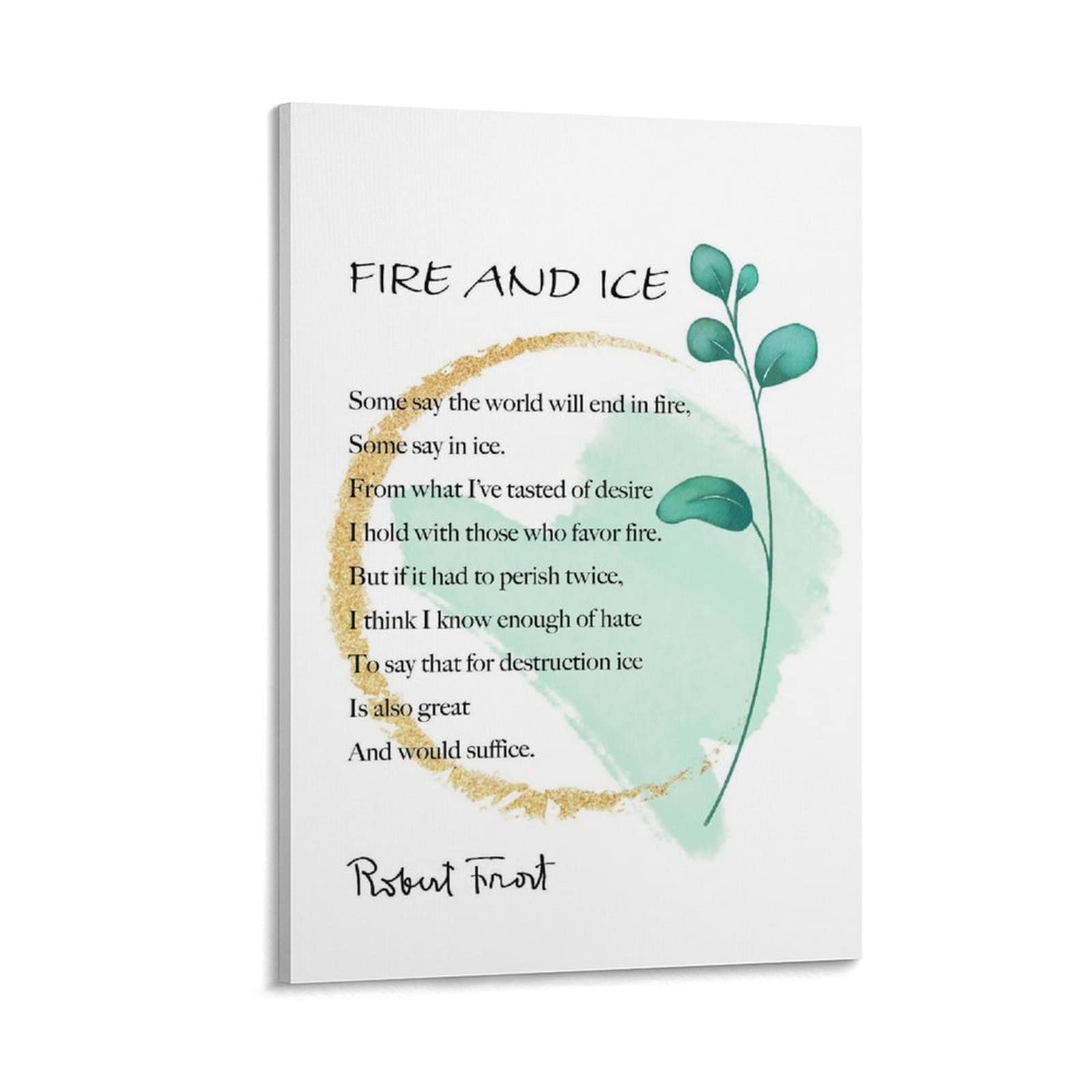 Fire And Ice Robert Frost