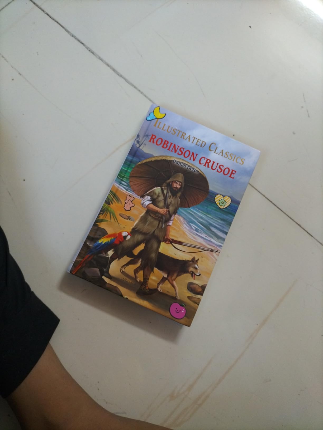 Illustrated Classics - Robinson Crusoe: Abridged Novels with Review ...