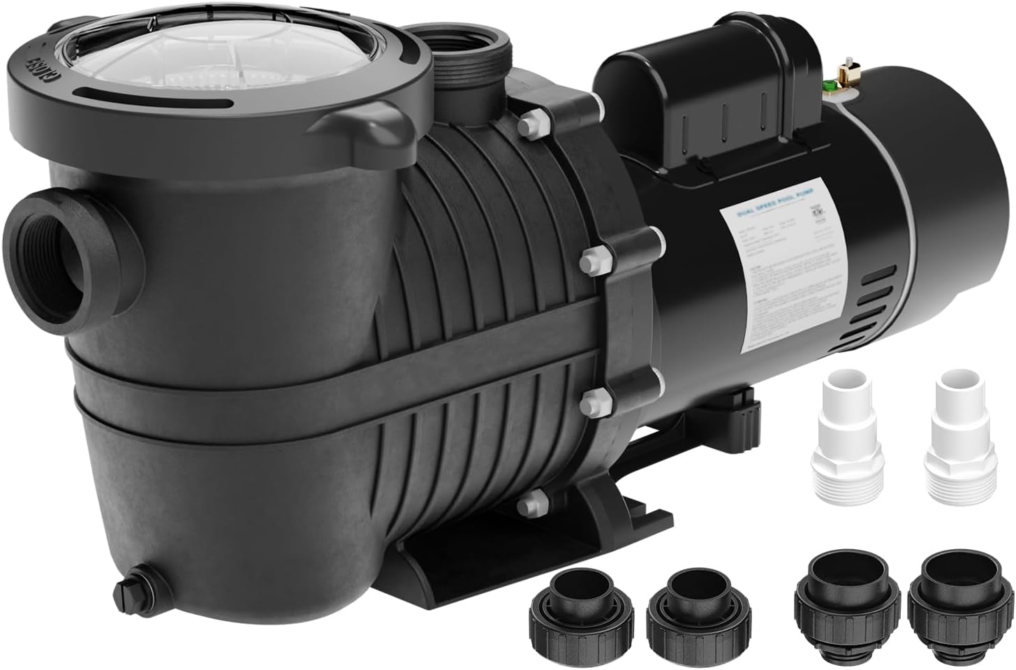 Amazon.com : Doheny's Harris ProForce 1.5 HP Inground Pool Pump 220V ...