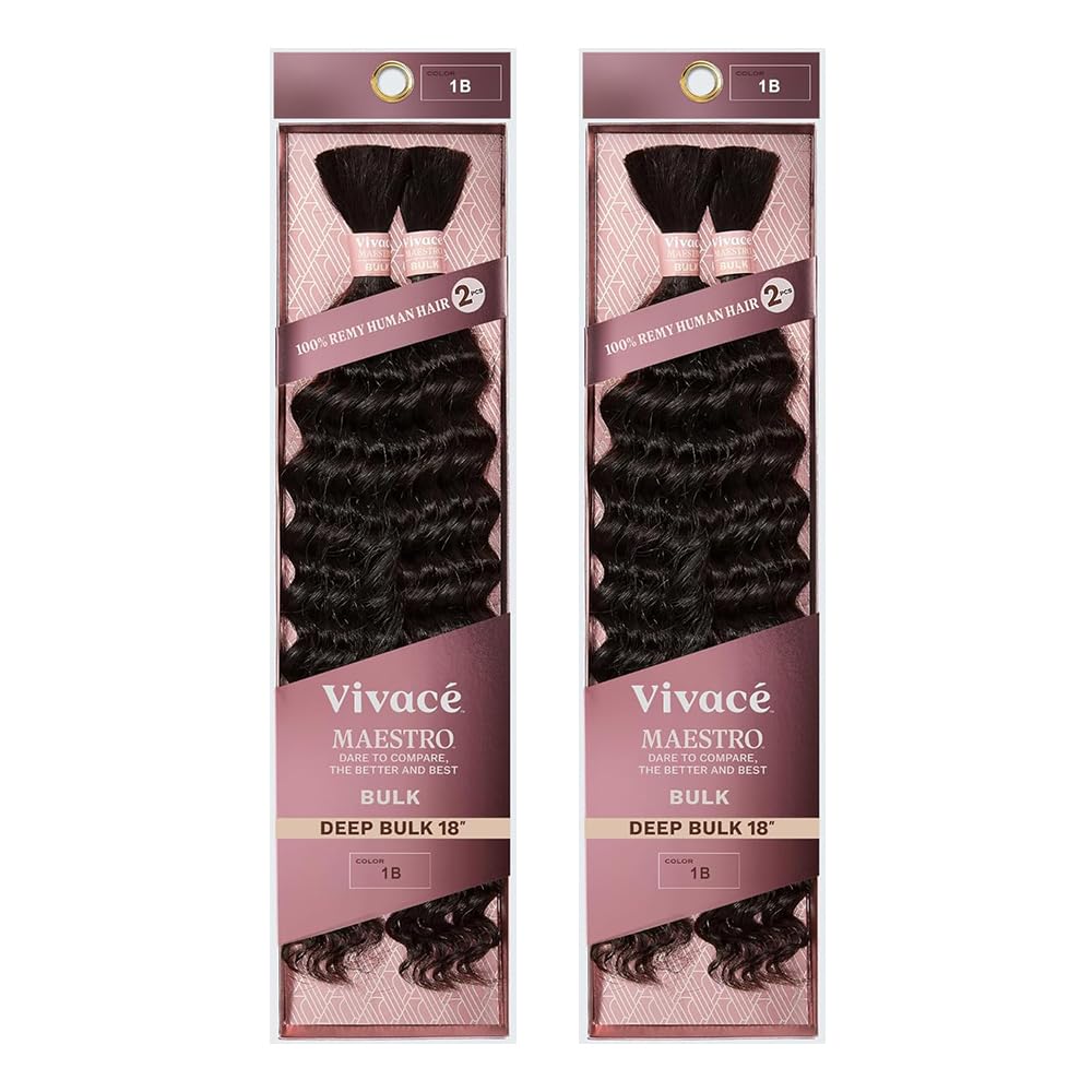 Amazon.com : VIVACE By KISS 100% Remy Human Hair Perfect for BOHO BRAIDS & LOCS Styles MAESTRO ...