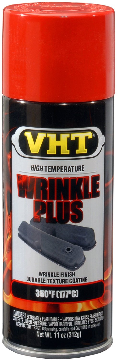 Snapklik.com : VHT SP204 Wrinkle Plus Coating Red Can