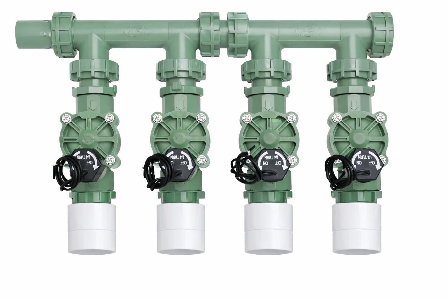 Snapklik.com : Orbit WaterMaster 4-Valve Preassembled Sprinkler Manifold