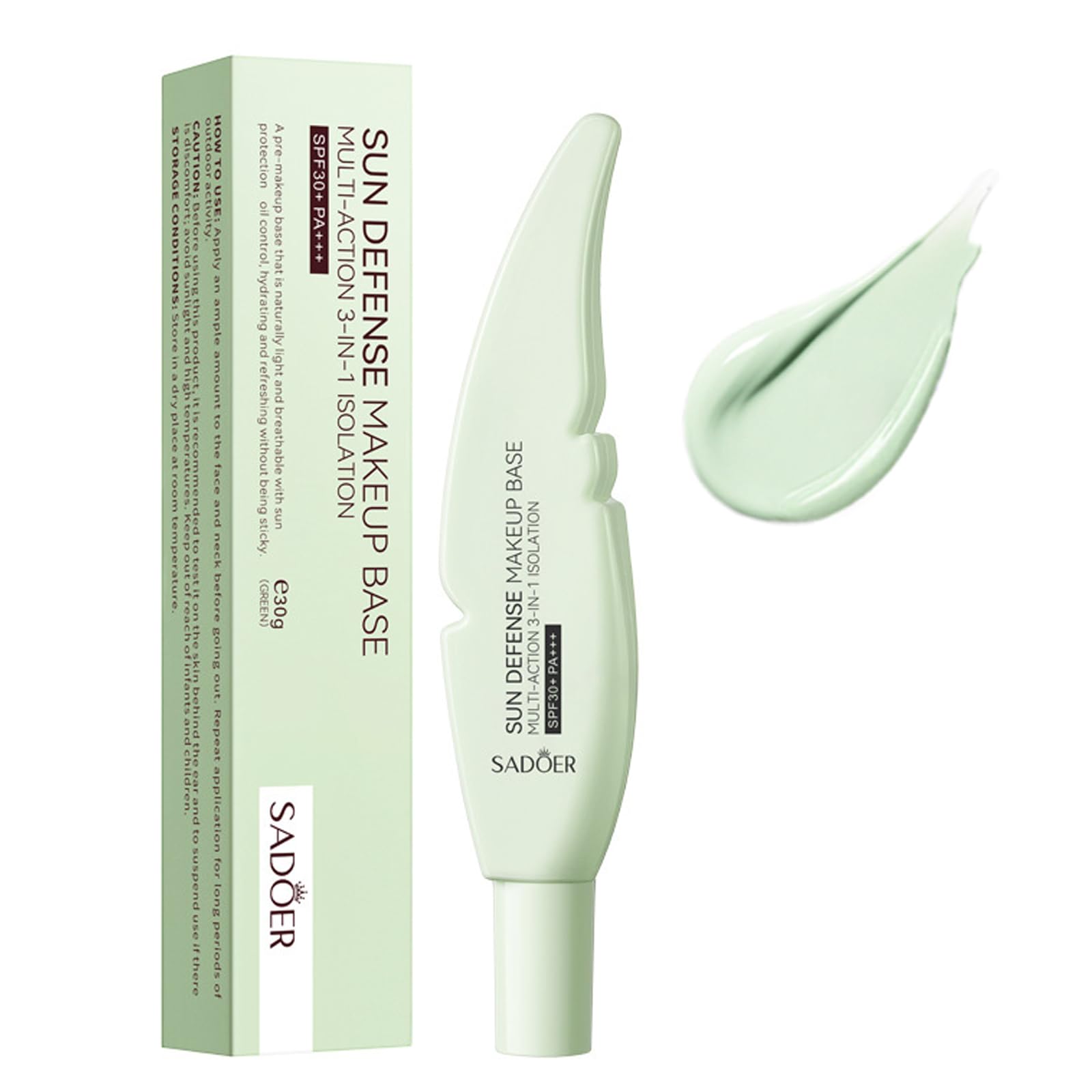 Amazon.com : Daily Hydrating Face Makeup Primer SPF30,Green Concealer ...