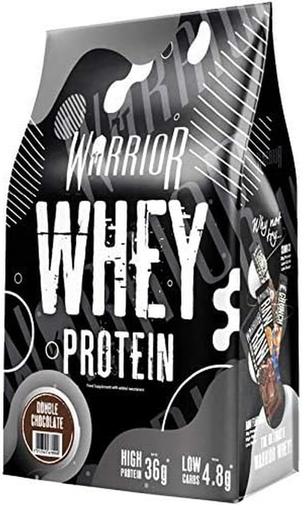 Warrior Whey Protein Powder – Up to 36g* of Protein Per Shake – Low ...