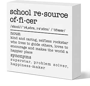 Amazon.com: School Resource Officer Appreciation Gifts, Thank You Gift ...
