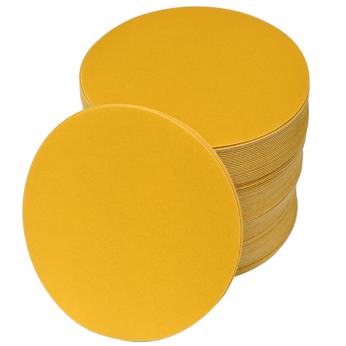 Snapklik.com : Aiyard 6-Inch No-Hole Hook And Loop Sanding Discs 400-Grit