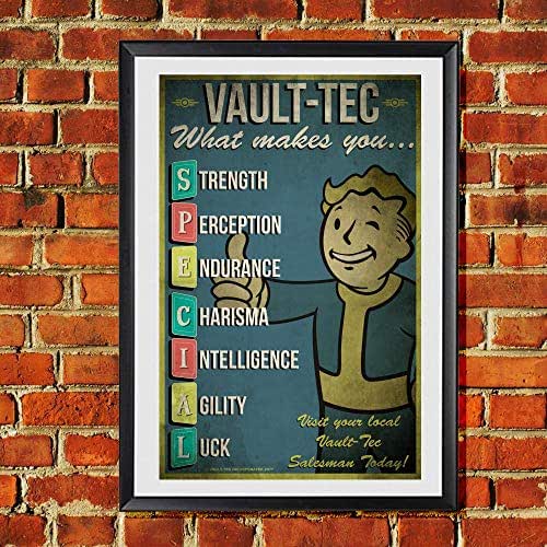 Amazon.com: Vault-Tec SPECIAL Original Art Print 11x17 : Home & Kitchen