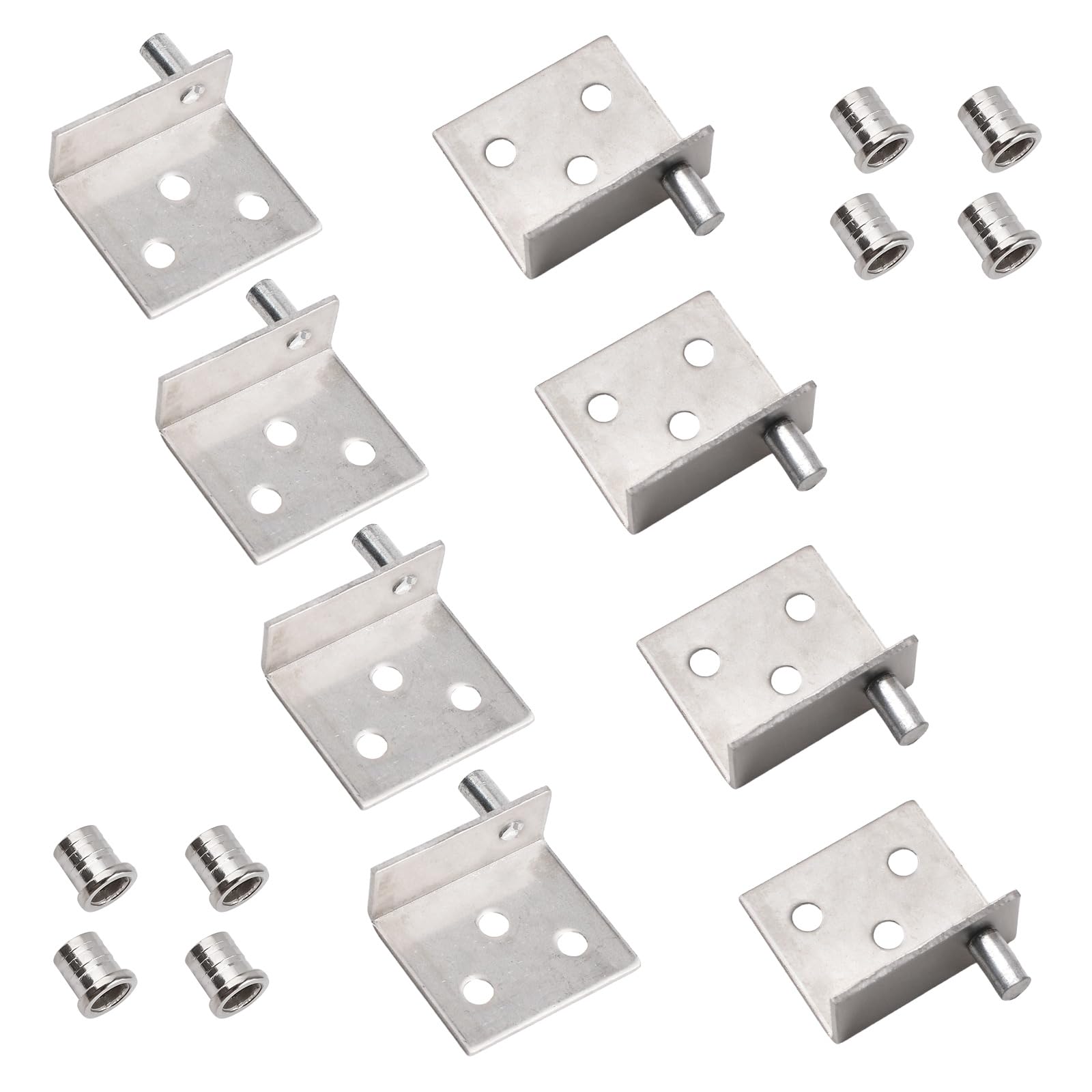 Buy UFURMATE Pivot Hinge, 4 Sets Concealed Shaft Cabinet Door Pivot ...