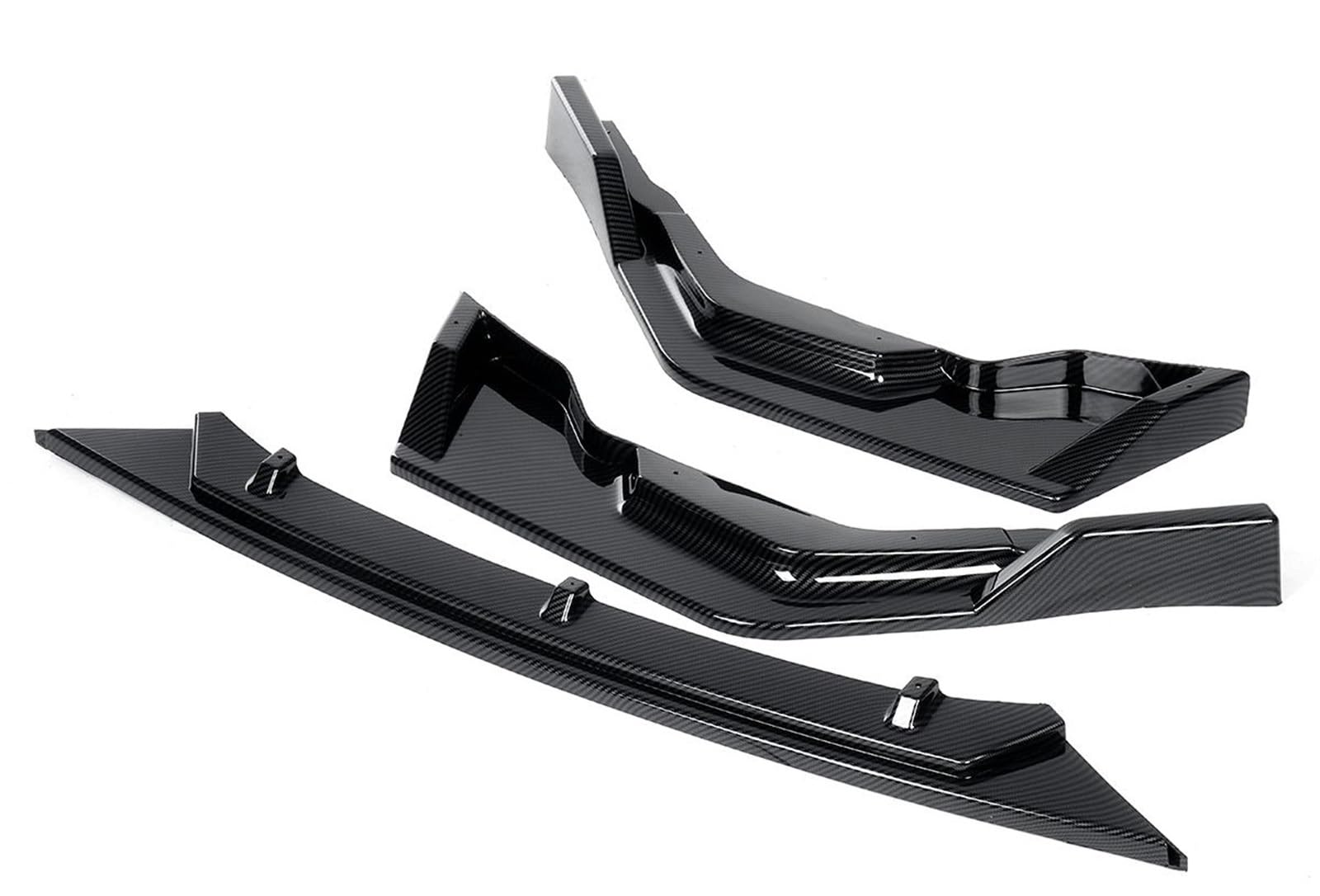 Car Front Spoilers Car Front Bumper Spoiler Lip Splitter Body ...