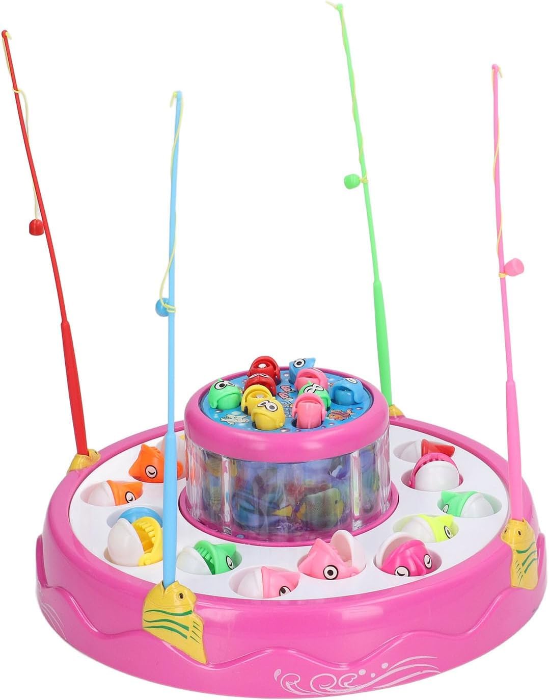Buy FunBlast Magnetic Fishing Game Bath Toy with 26 Aquatic Animals 4 ...