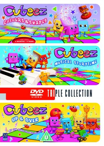 Cubeez - Colours and Shapes/Musical Storytime/Up and Over [UK Import ...
