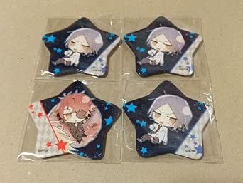 Amazon.co.jp: CLOCK Zero Zero Star Tin Badge : Toys & Games