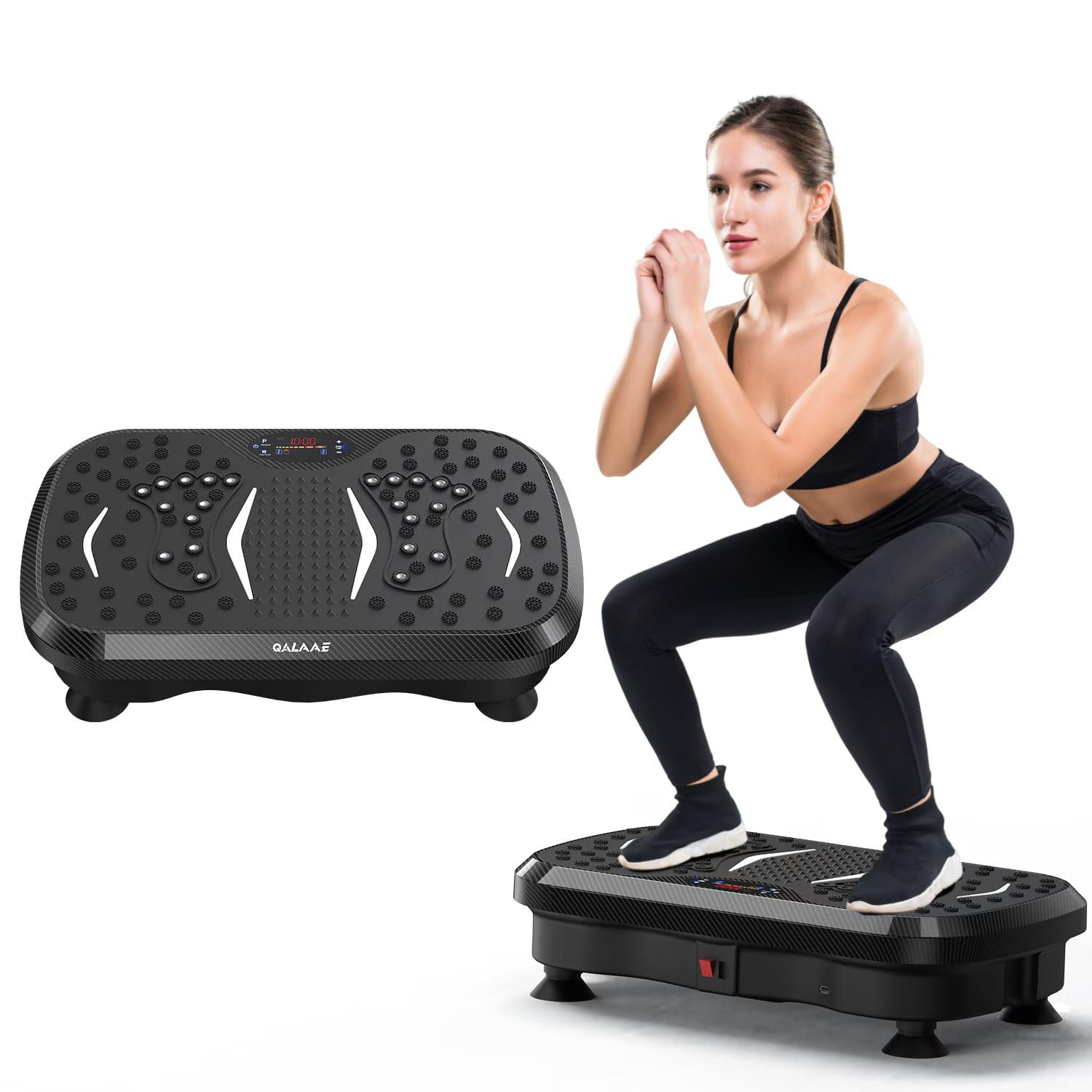Audi E Tron GT Ride-on White Anyrap Vibration Plate Exercise Machine ...