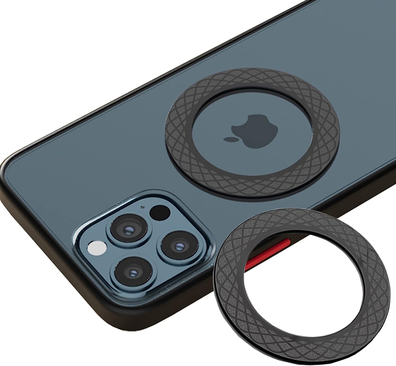 Universal Mobile Phone Magnetic Ring, 2 pcs Magsafe Magnet Ring ...