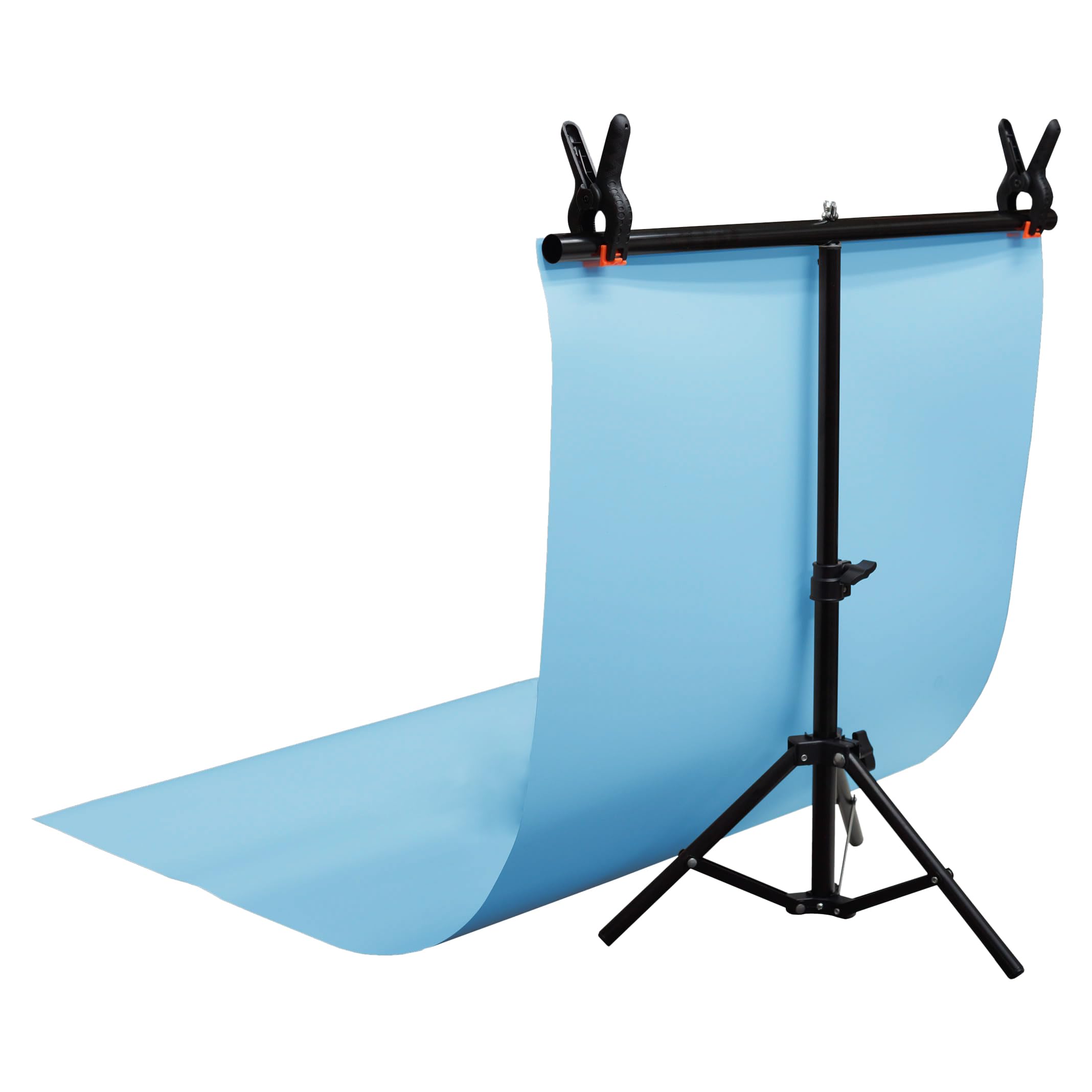 Amazon | prendre 撮影用 背景スタンド 背景シート スタンド セット 商品撮影 高さ調整 写真 プレート クリップ PR-HAISUTA-LBL | prendre | バック ...