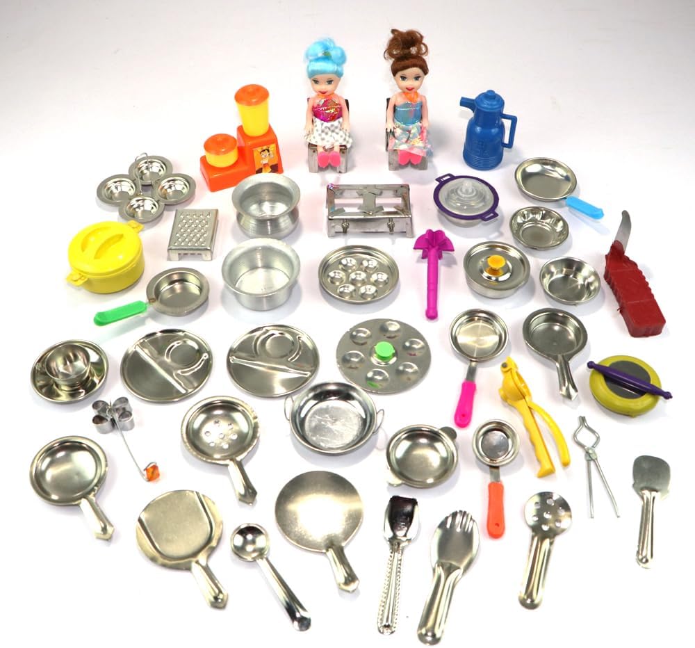 Buy Varnika Stores Miniature Kitchen Set, Kitchen Set for Kids Girls ...