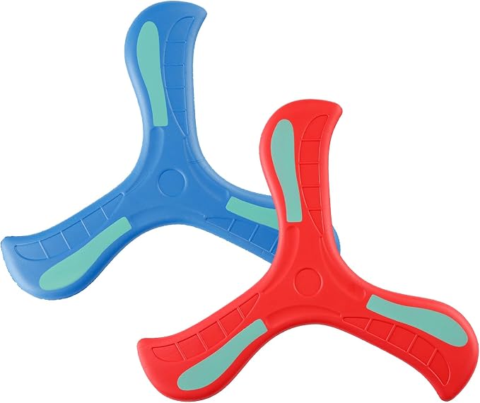 Tabanzhe Boomerang 2PCS Returning Boomerang Easy-To-Throw Boomerangs ...
