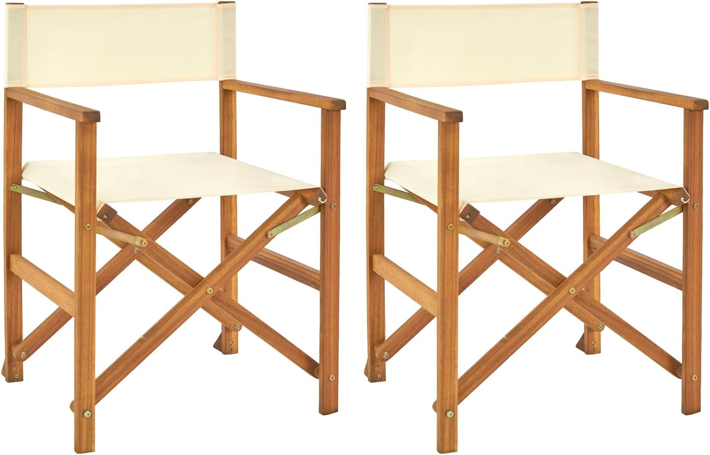 Amazon.com: Casual Home 18" Director's Chair Honey Oak Frame with Black ...