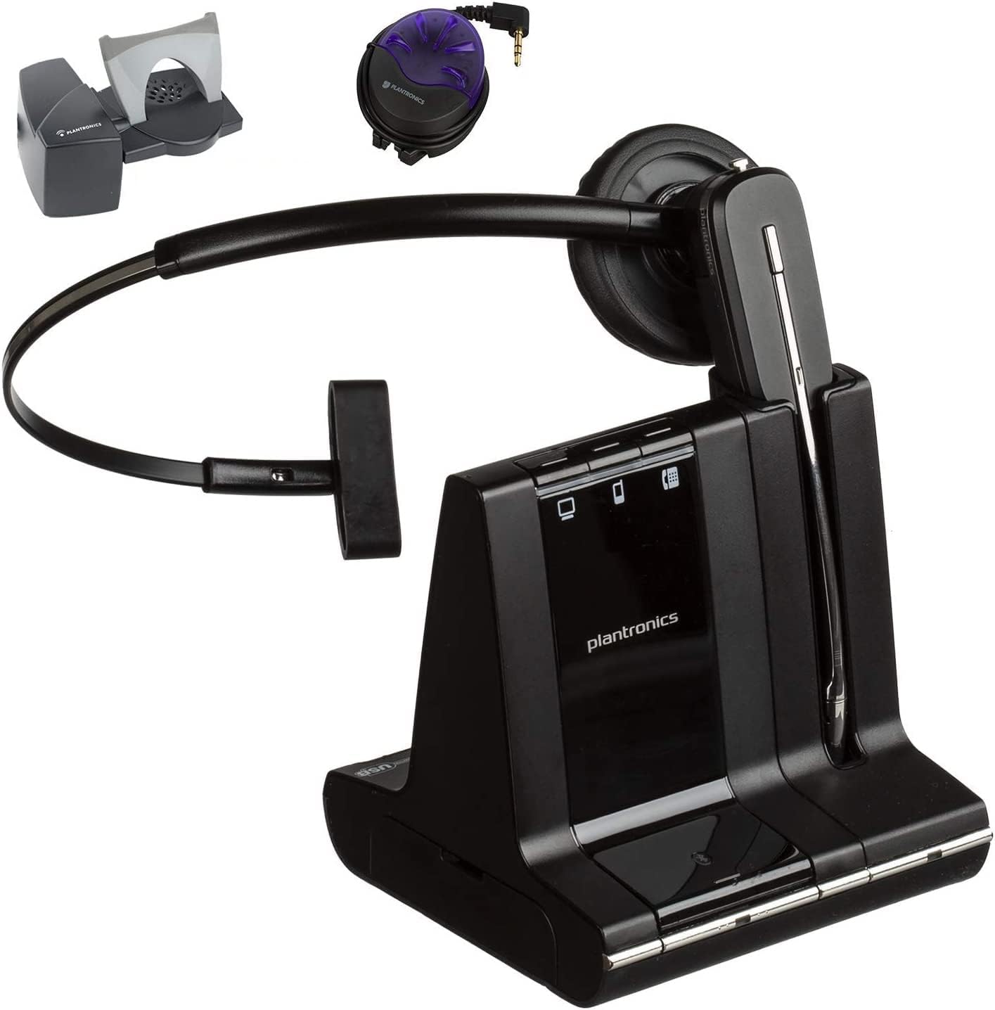 Amazon.com: Plantronics Savi W740 Wireless Headset System Bundled with ...