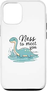 Amazon.com: iPhone 13 Pro Loch Ness Monster Pun, Ness To. Meet You, Cryptid Nessie Case : Cell ...