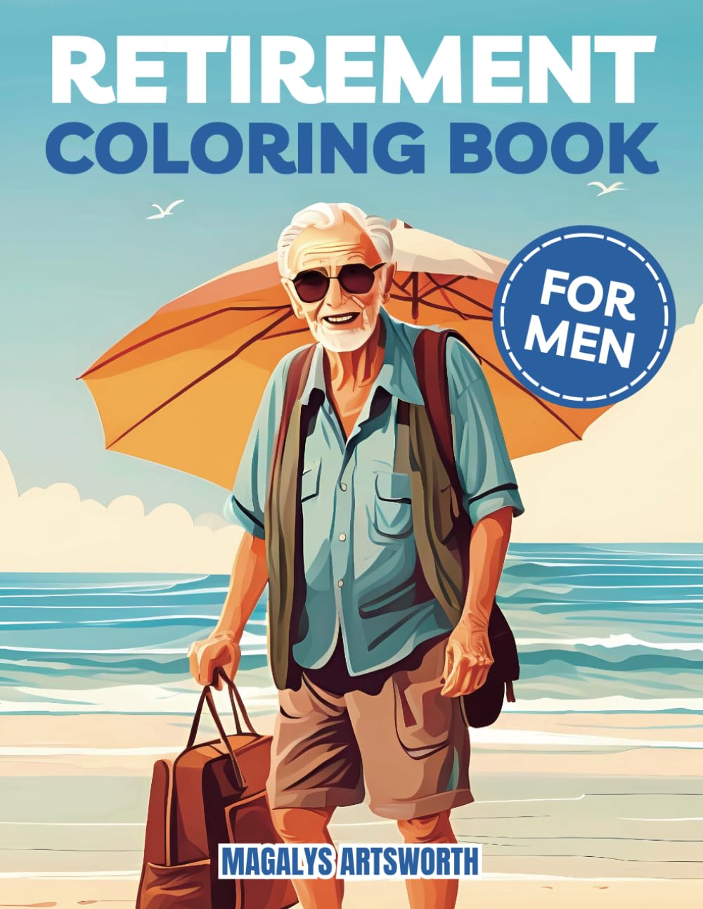 Amazon.com: Retirement Coloring Book for Men: Adult Coloring Book For ...