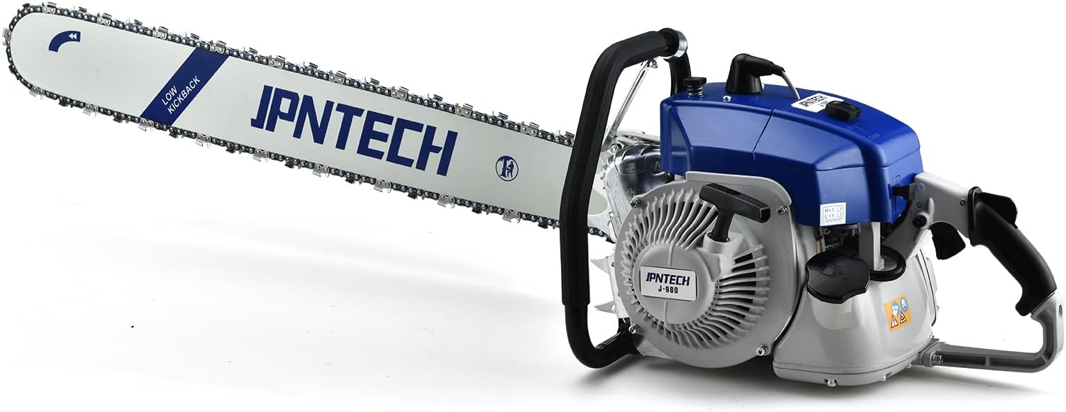 Amazon.com: CHIKURA Chainsaw 105cc 4.8kw Biggest power chain saw ...